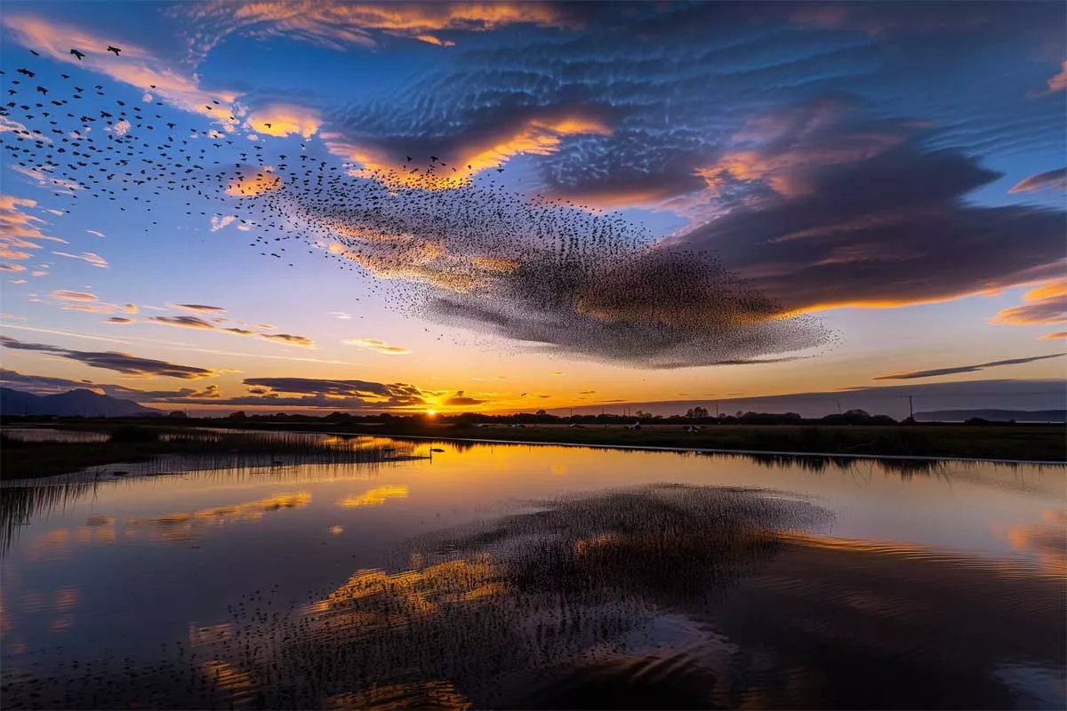 How to Photograph Starling Murmurations - A Simple Guide