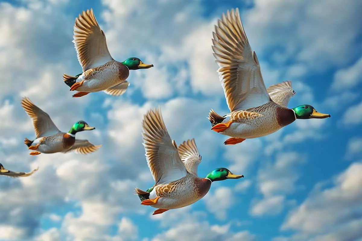 How Far Can Ducks Fly Long Distances Without Stopping - Birds Tales