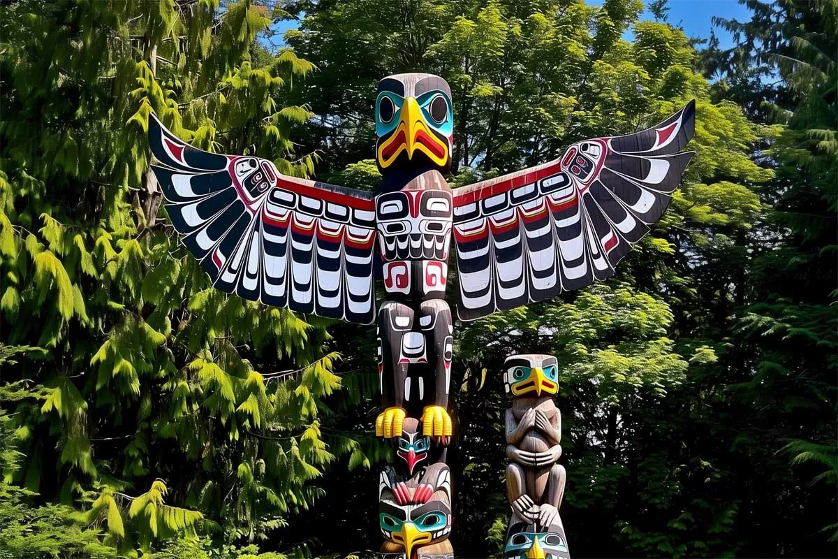 The Mystical Birds of Native American Totem Poles - Birds Tales